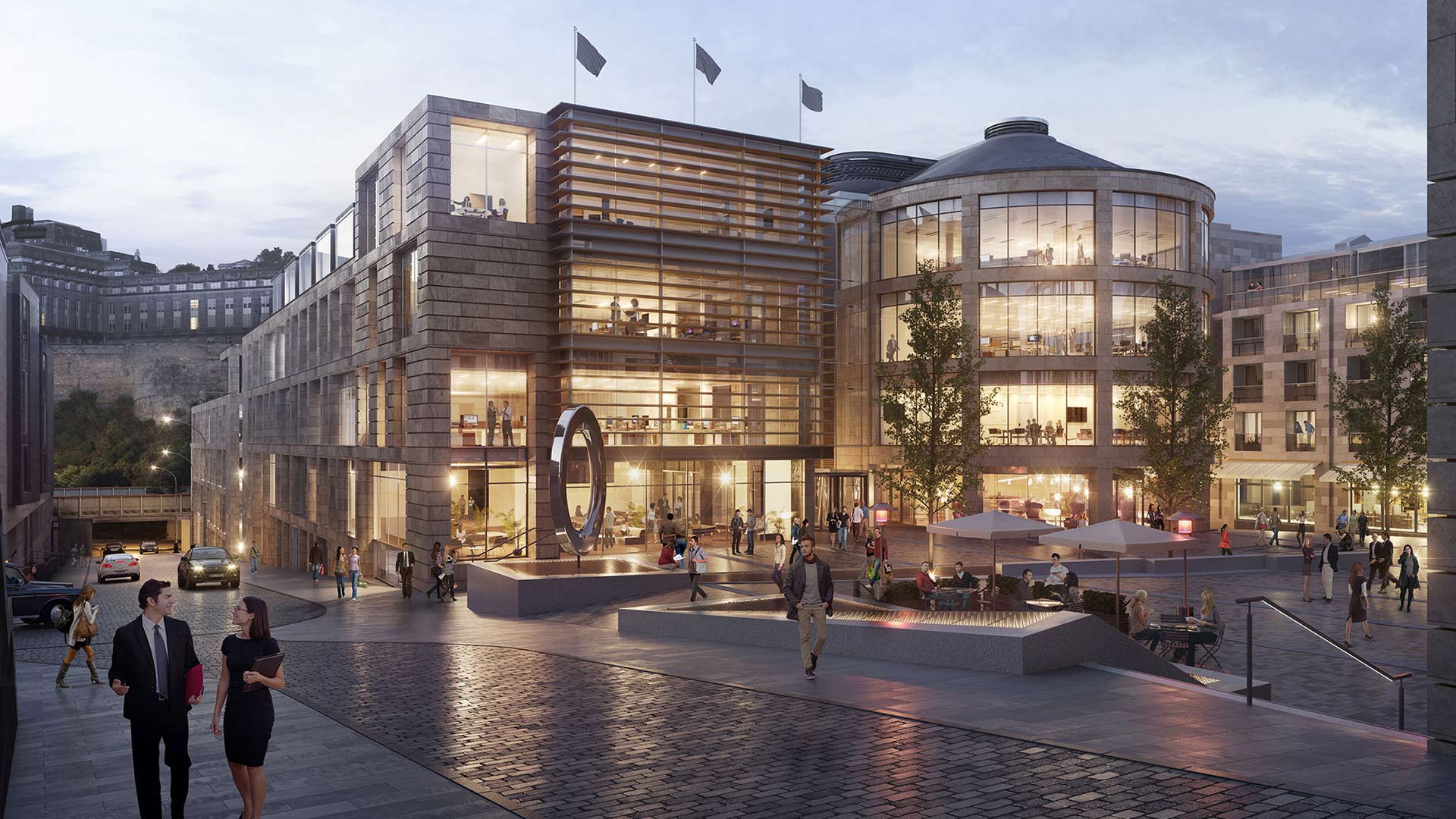 New Waverley Phase Two, Edinburgh – Vercon